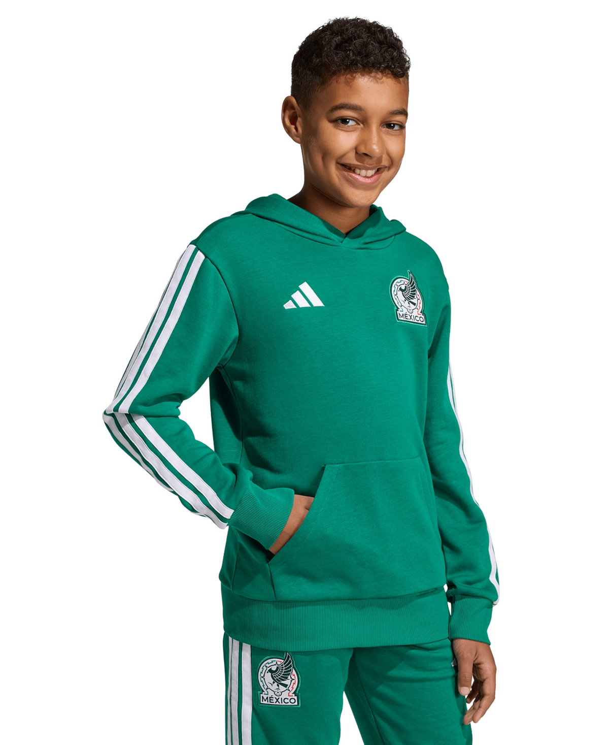 Click here for adidas Big Boys and Big Girls Mexico Dna Hoodie -... prices