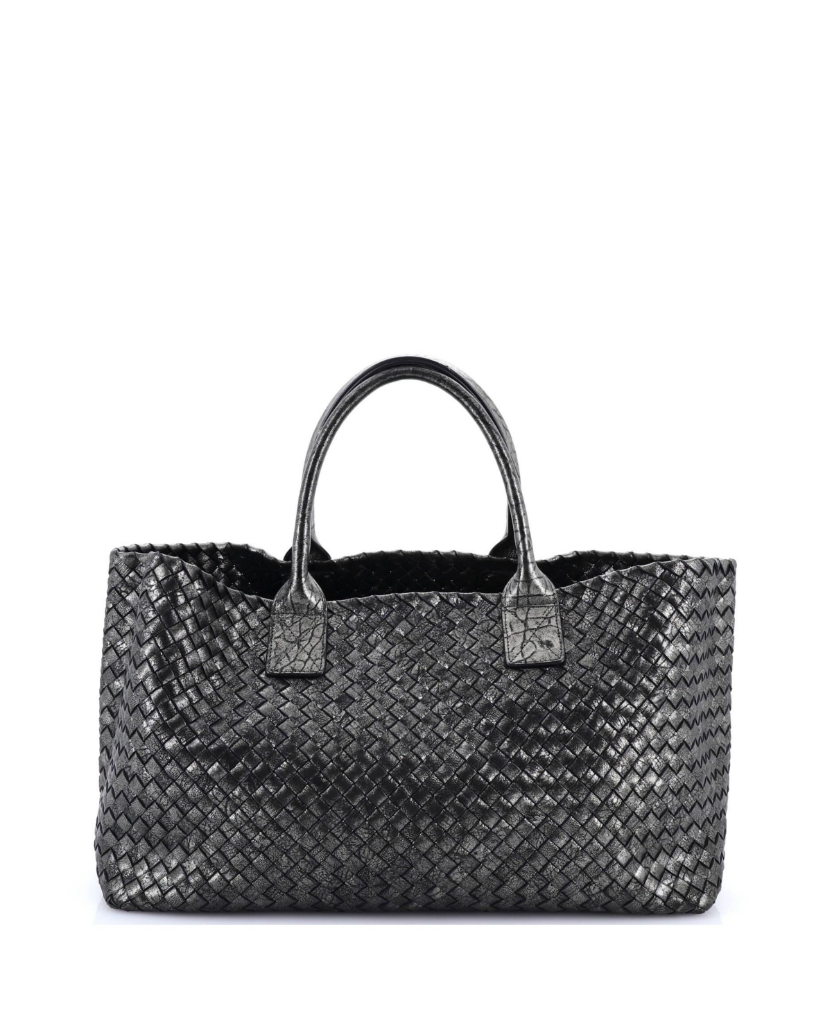Click here for Pre-Owned Bottega Veneta Medium Cabat Tote Intrecc... prices