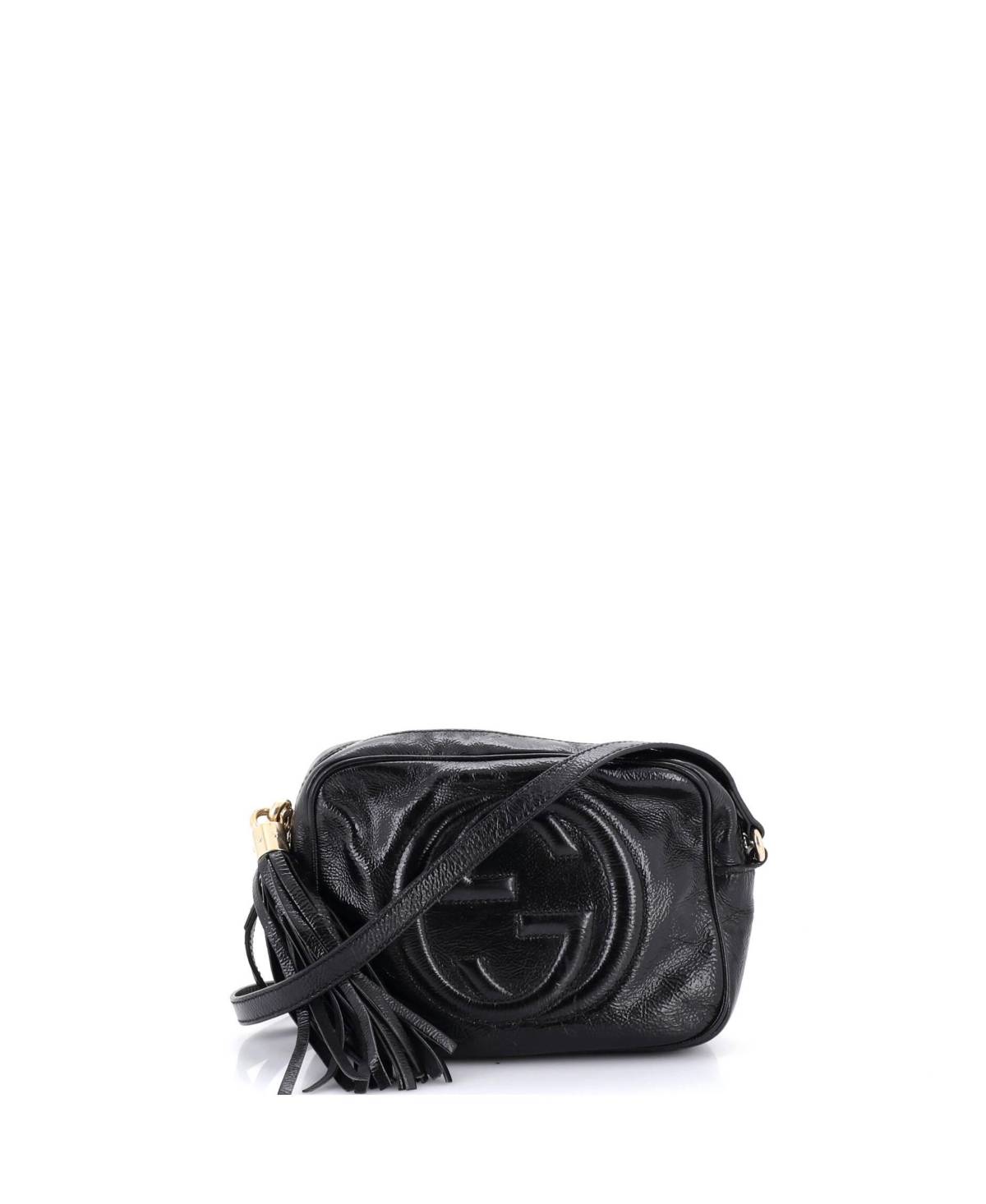 Click here for Pre-Owned Gucci Small Soho Disco Crossbody Bag Lea... prices