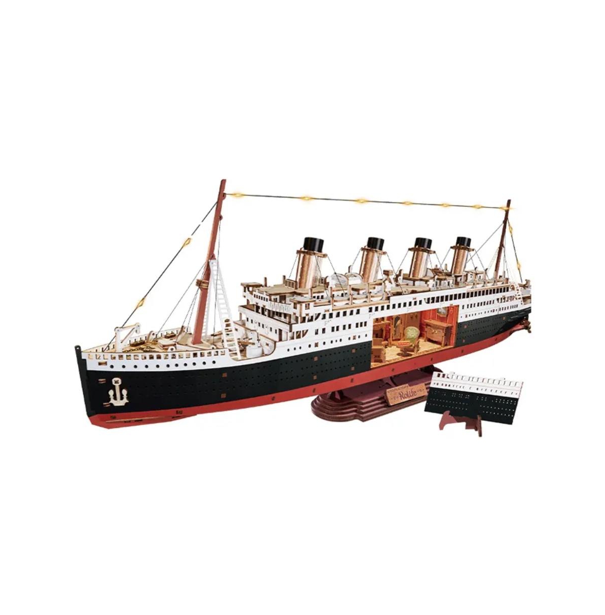 Click here for Flash Popup 3D Puzzle 1912 Ocean Liner 433pcs Diy... prices