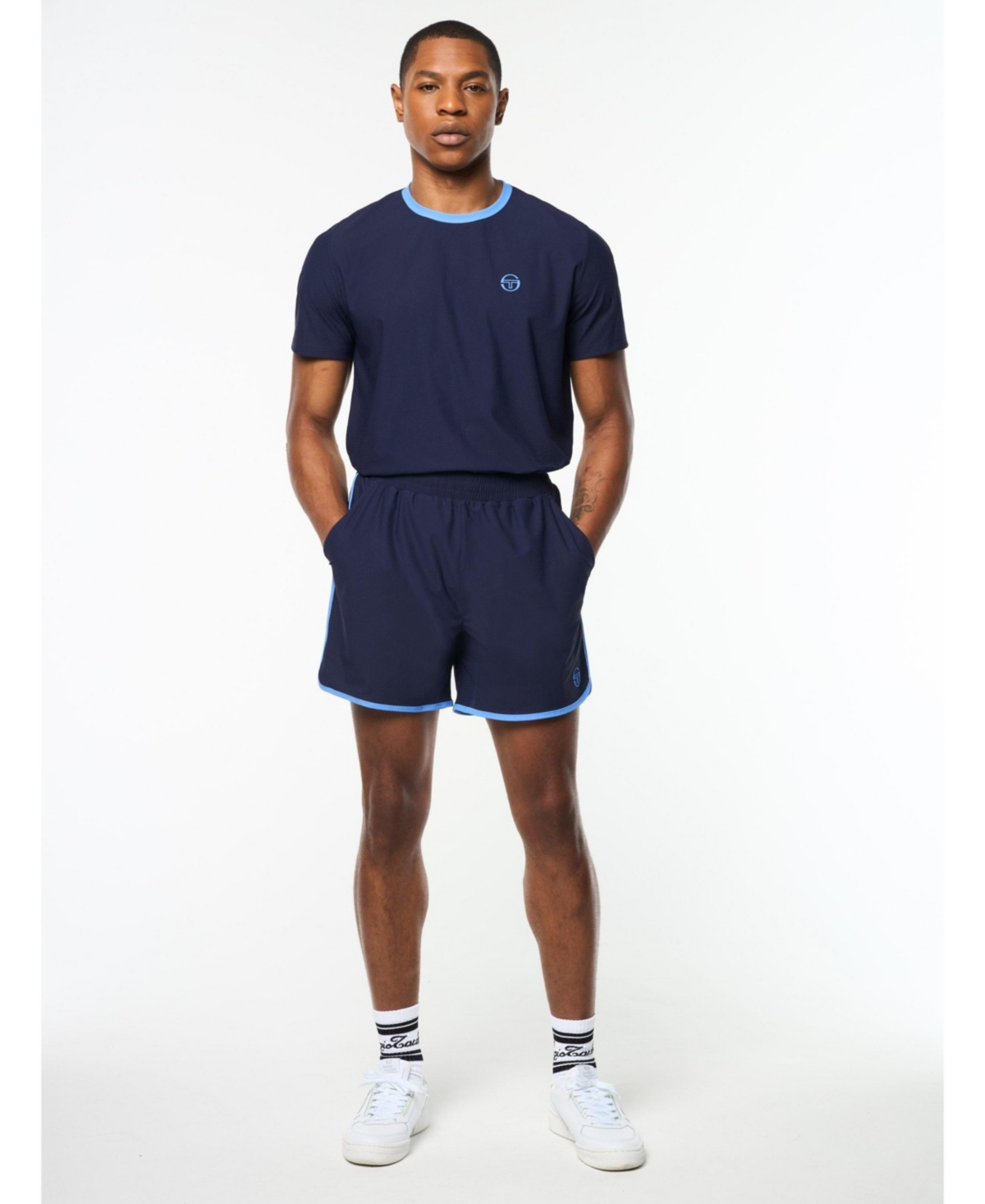 Click here for Sergio Tacchini Mens Grata Active Short - Maritime... prices