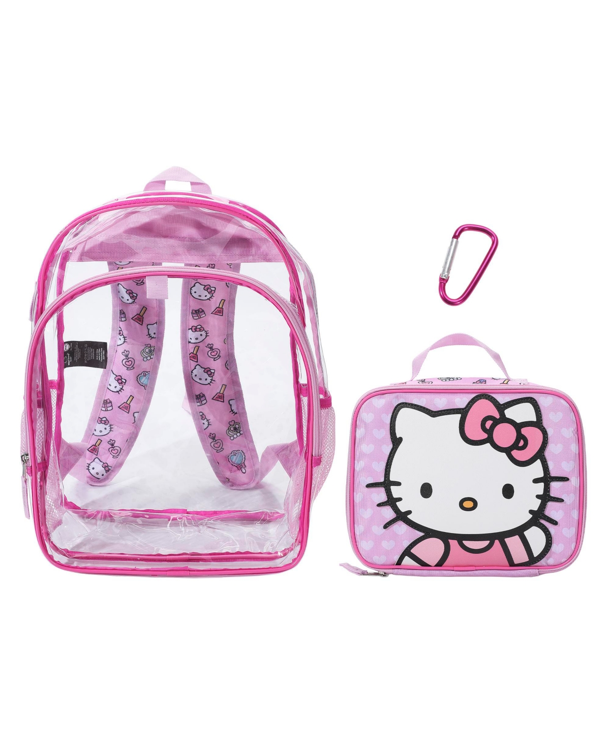 Click here for Hello Kitty 2-Piece 16 Kids Clear Backpack and Lun... prices