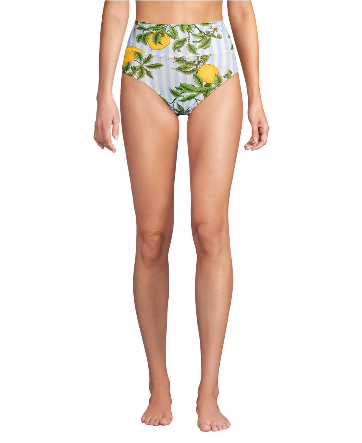 Click here for Lands End Womens Pinchless High Waisted Bikini Bot... prices