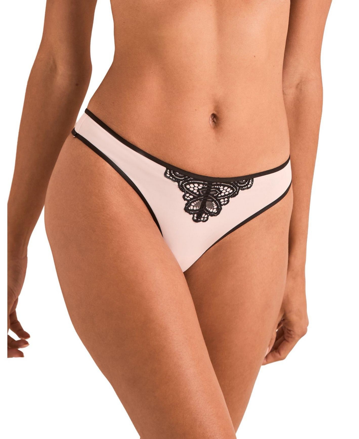 Click here for Adore Me Womens Dara Thong Panty - Black prices