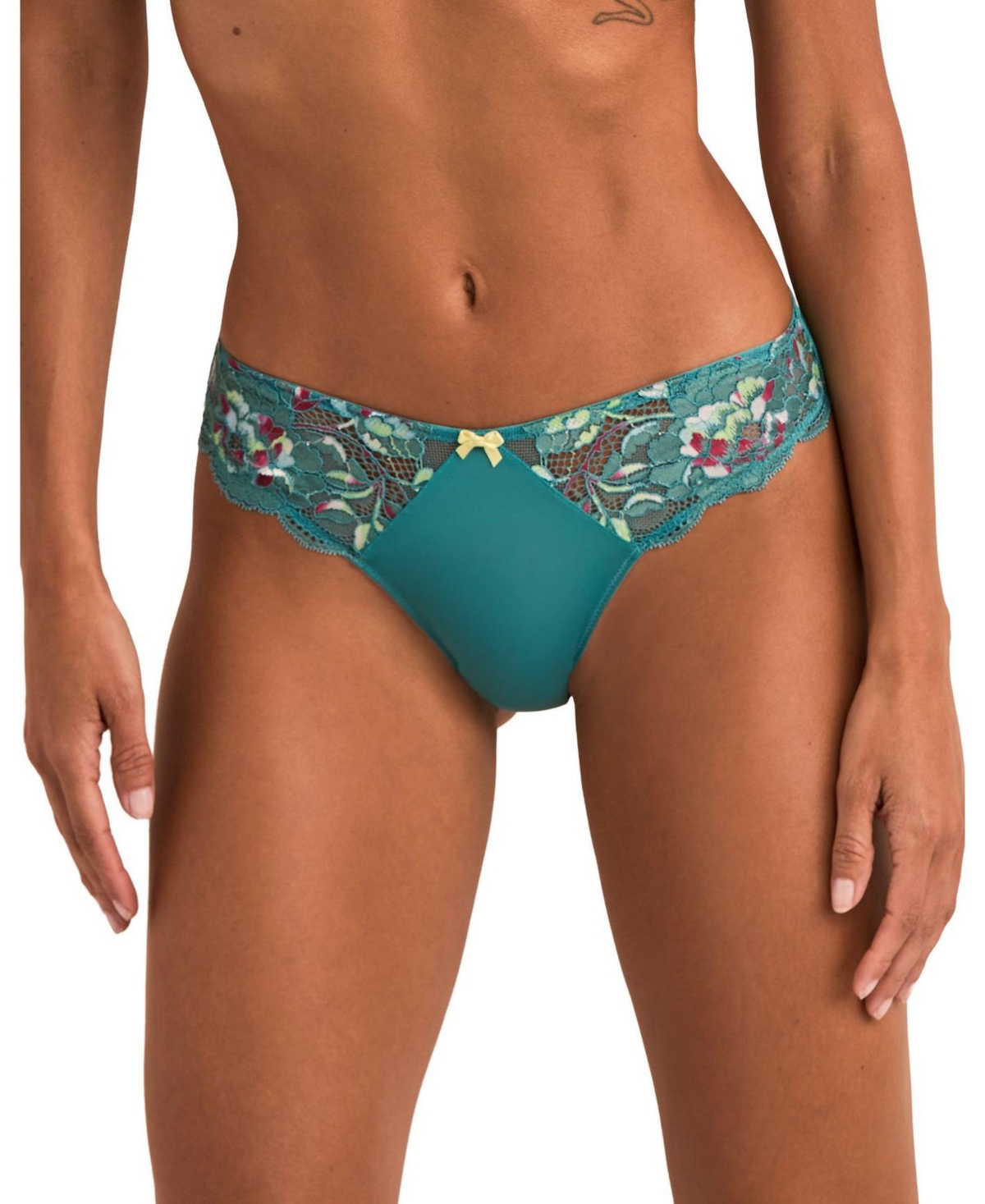 Click here for Adore Me Womens Chelsi Brazilian Panty - Dark blue prices