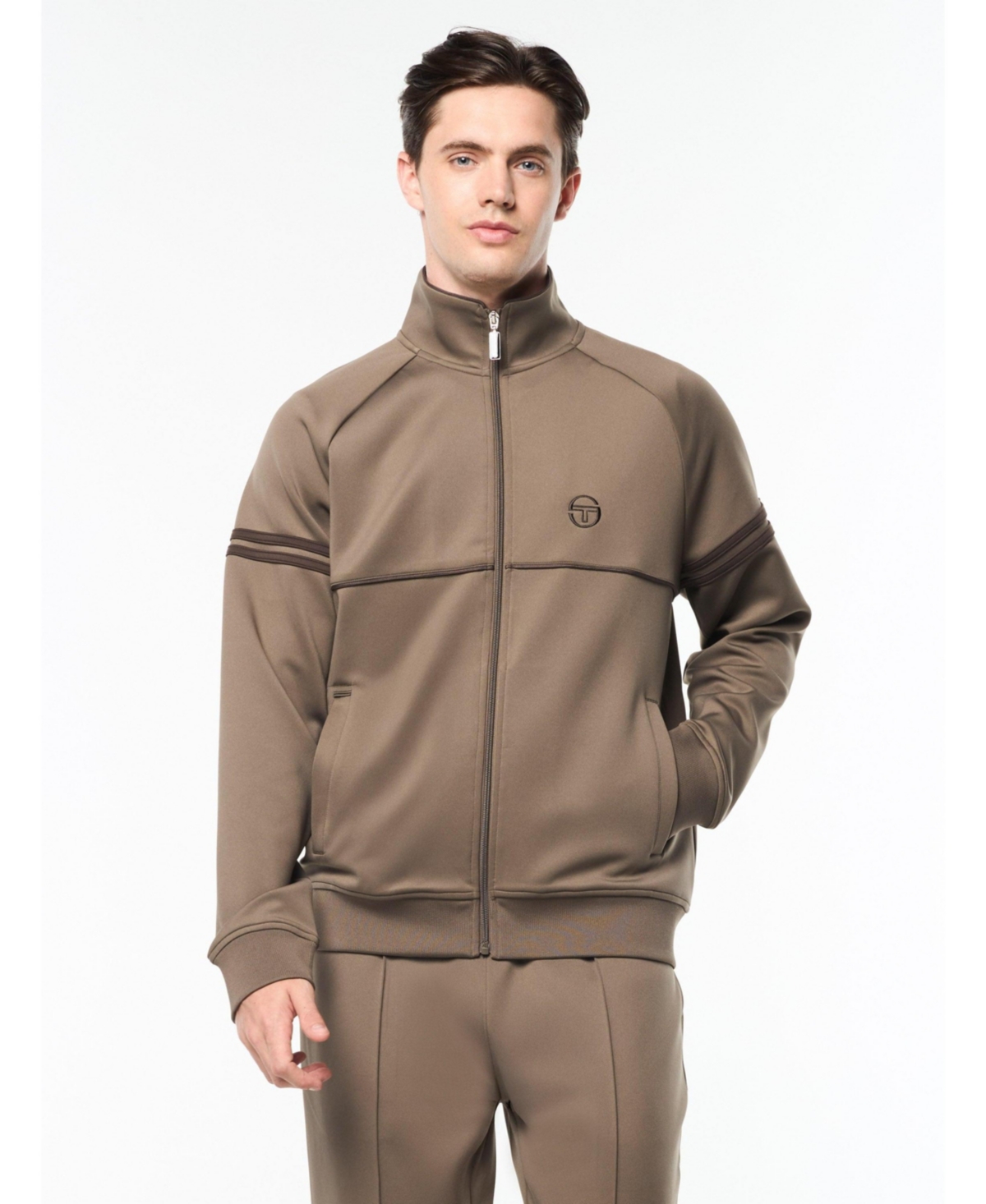 Click here for Sergio Tacchini Mens Orion Track Jacket - Morel prices