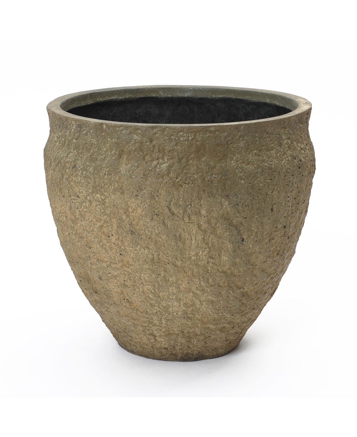 Click here for LuxenHome Dia Concrete Large Round Planter Pot  Ru... prices
