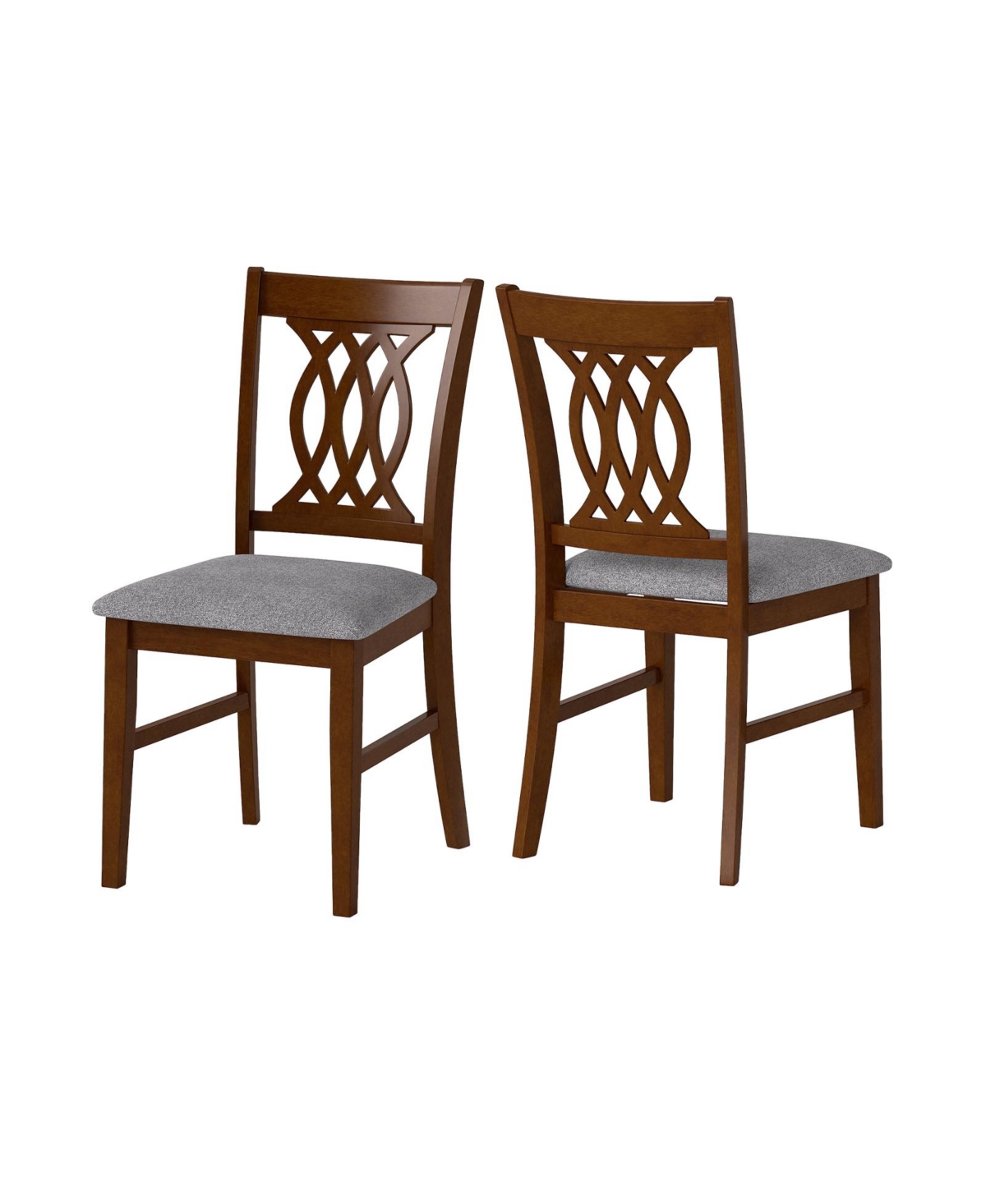 Click here for Sugift Dining Chairs Set of Two with Padded Seats... prices