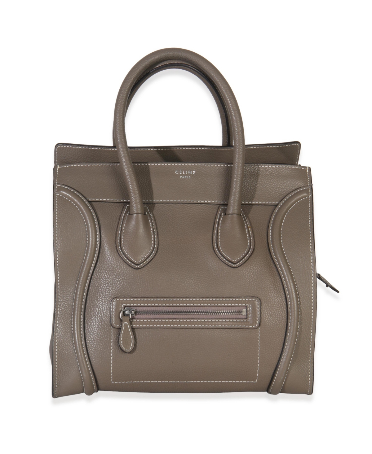 Click here for Pre-Owned Celine Souris Drummed Calfskin Mini Lugg... prices