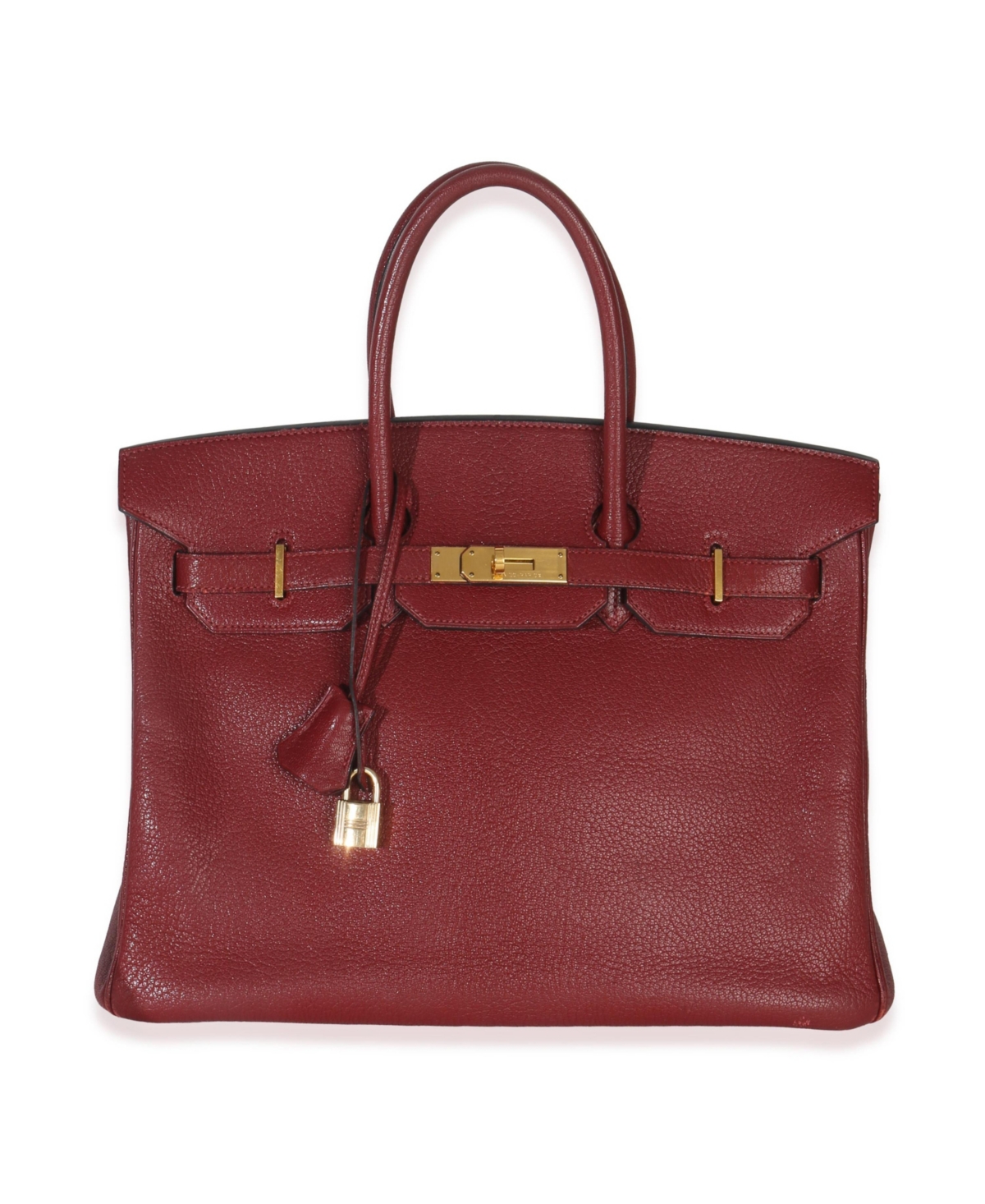 Click here for Pre-Owned HERMES Rouge Grenat Chevre de Coromandel... prices