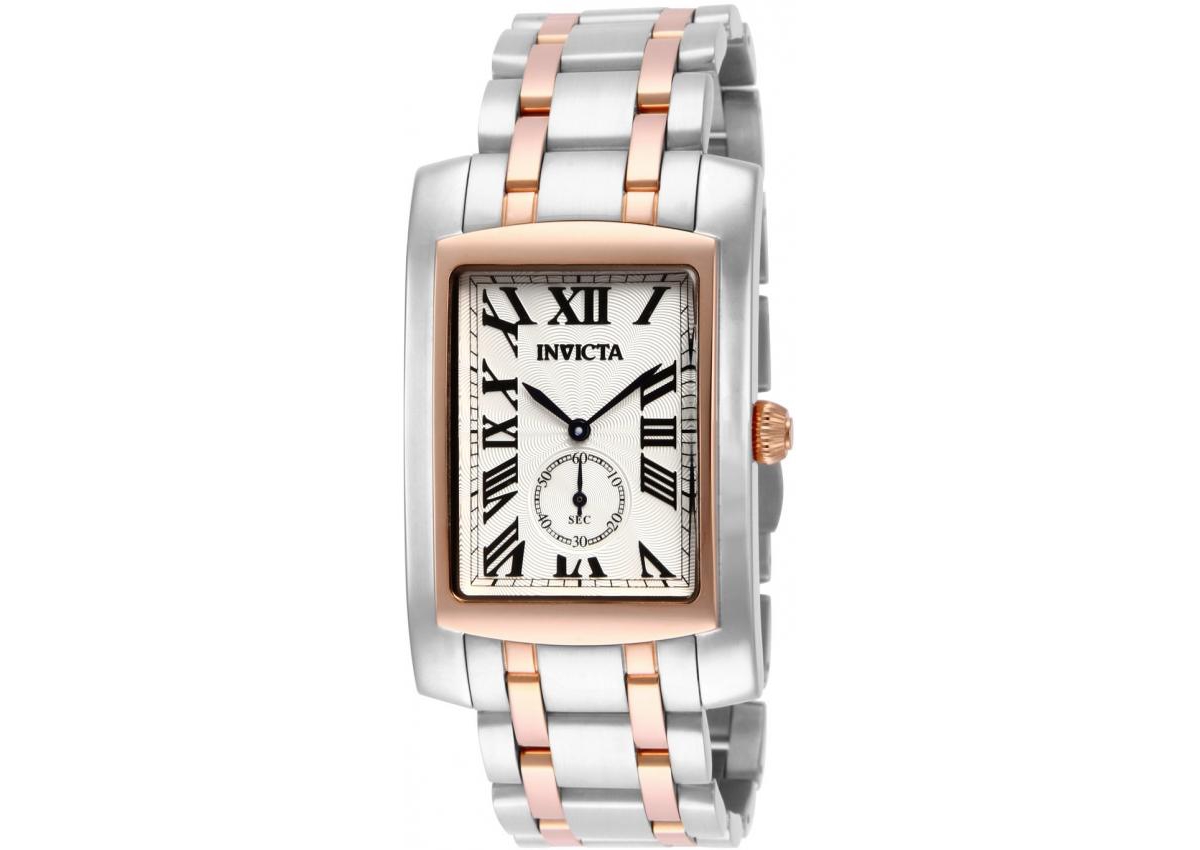 Click here for Invicta Mens 14699 Cuadro Quartz Dial Watch - Silv... prices