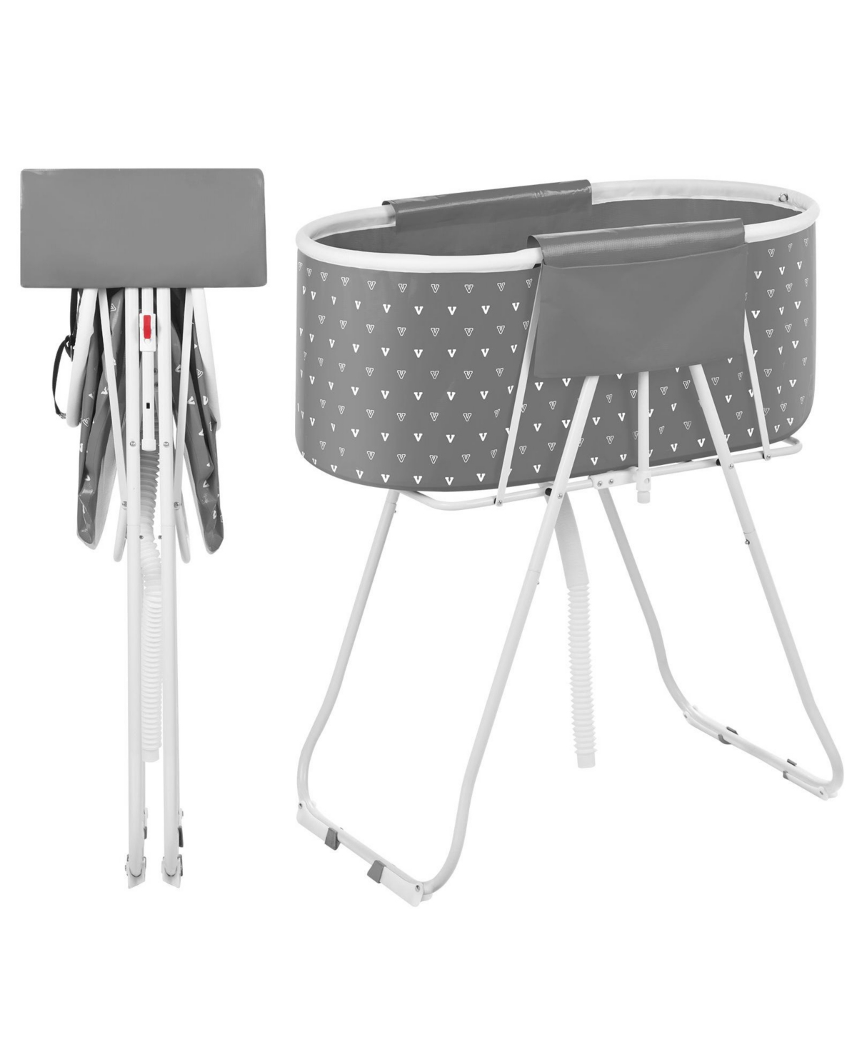 Click here for Zeus and Ruta Foldable Elevated Cat Bathtub Shower... prices