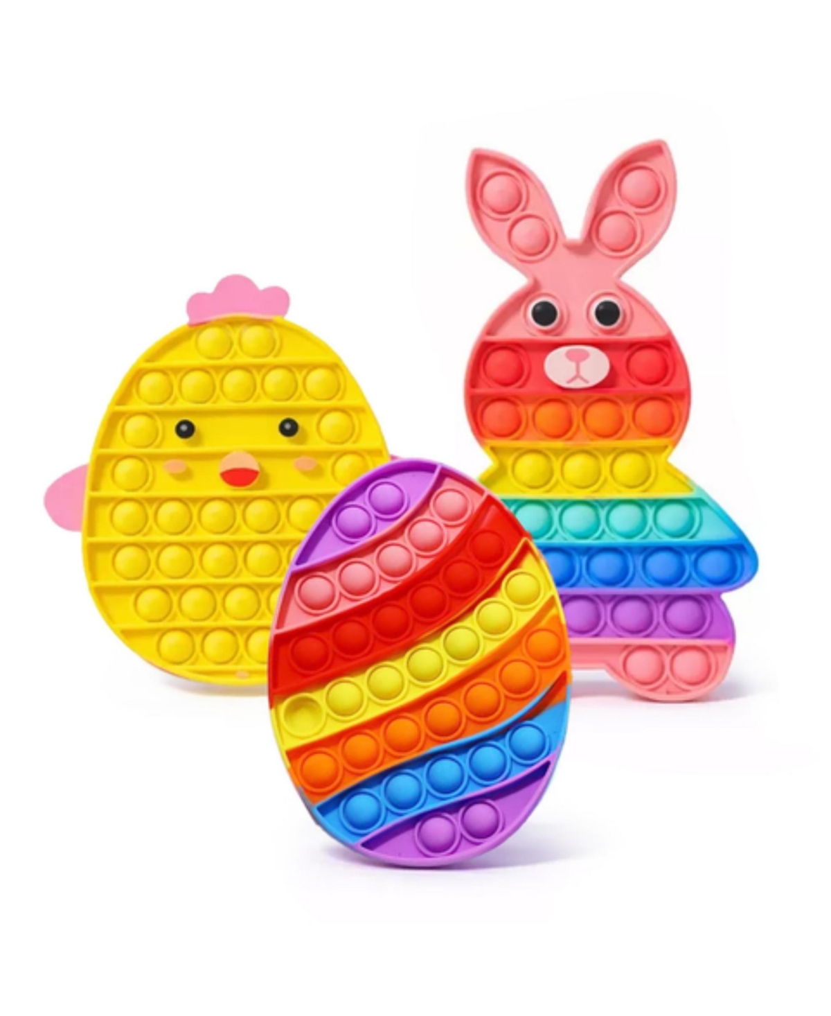 Click here for Sperric Easter Pop Toys 3-Pack  Rainbow Bunny Chic... prices