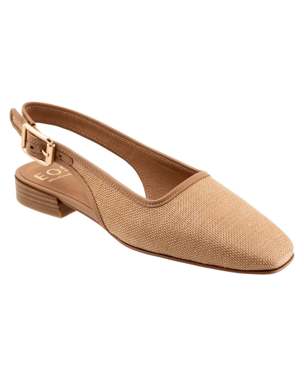 Click here for Eos Footwear Womens Soph Slingback - Tan raffia prices