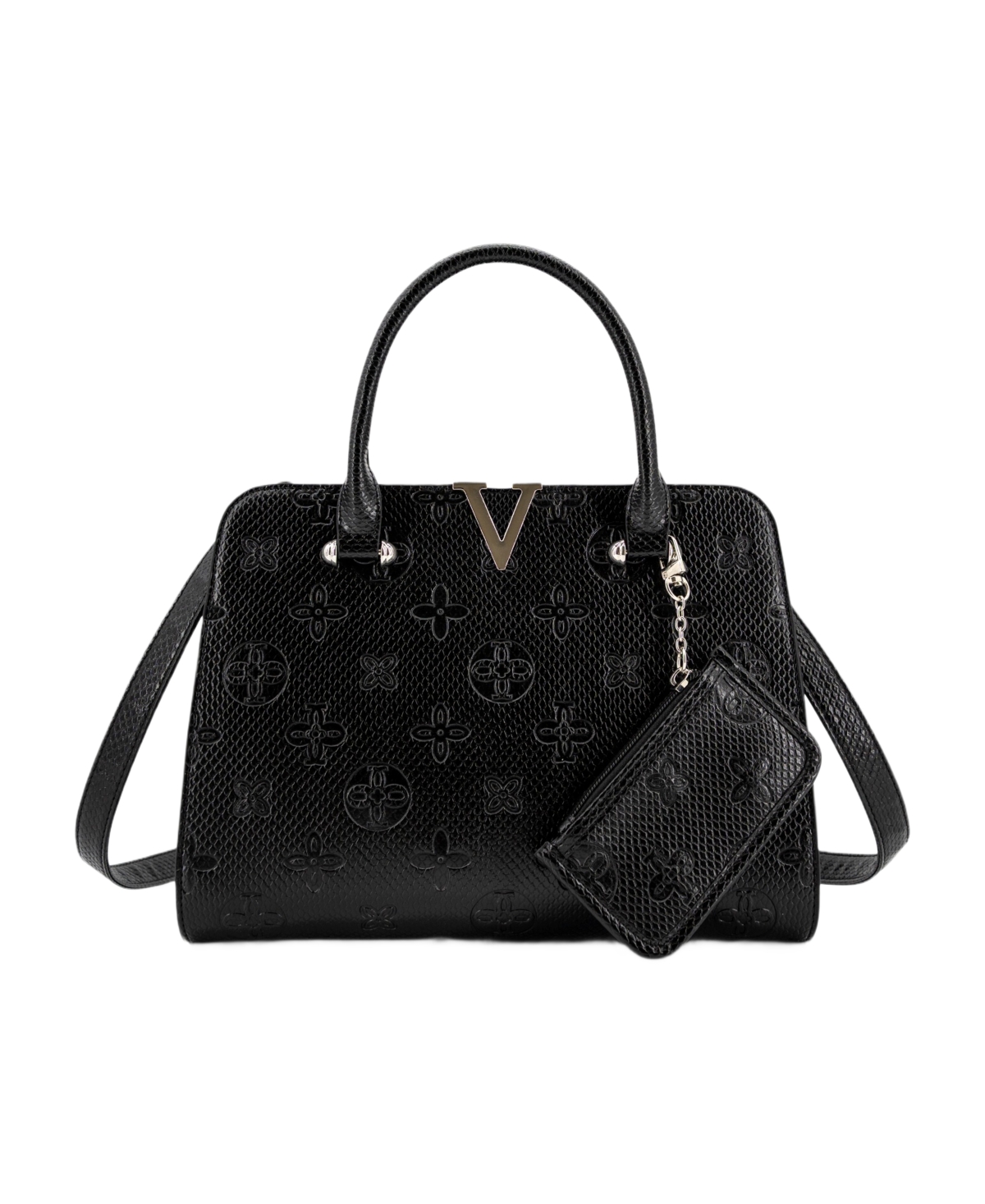 Click here for Like Dreams Midori Medium Satchel Handbag - Black prices
