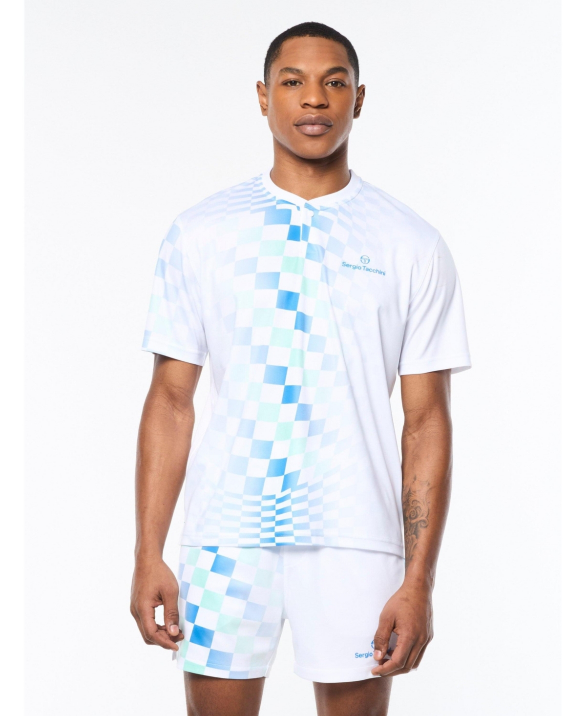 Click here for Sergio Tacchini Mens Luca Piqu T-shirt - Brilliant... prices