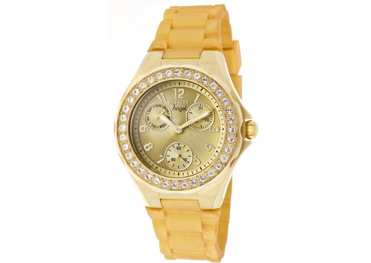 Click here for Invicta Womens 1650 Angel Quartz Chronograph Dial... prices