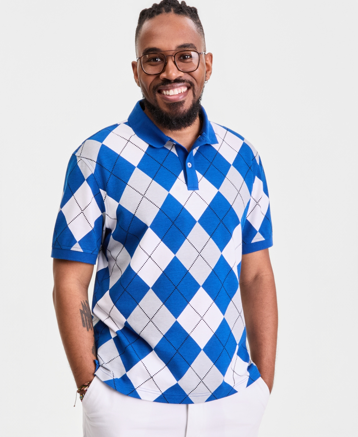 Click here for Club Room Mens Fraternity Argyle Polo Shirt  Macys... prices