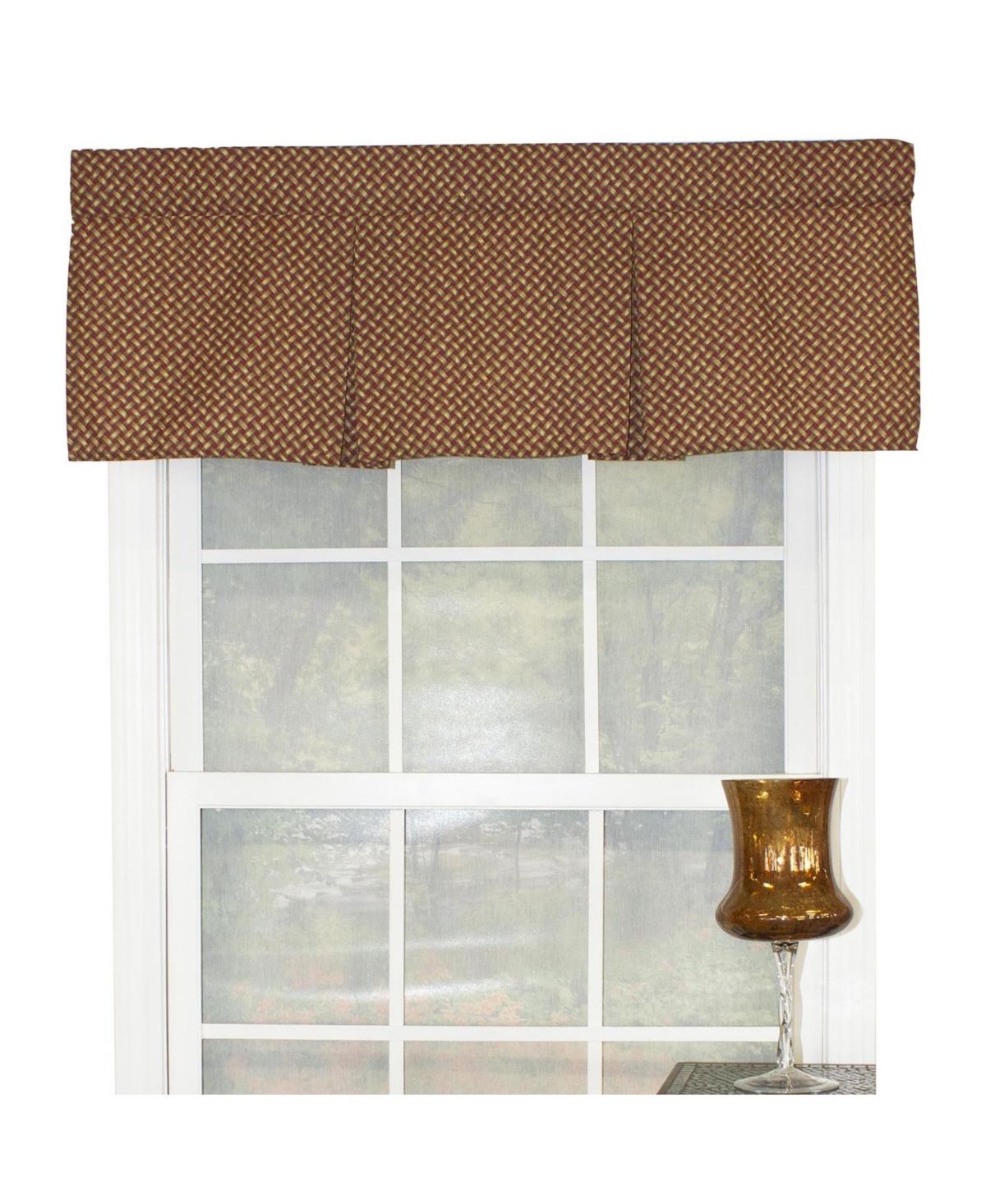 Click here for Rlf Home Trellis Pleated 100 Cotton with Fully Lin... prices