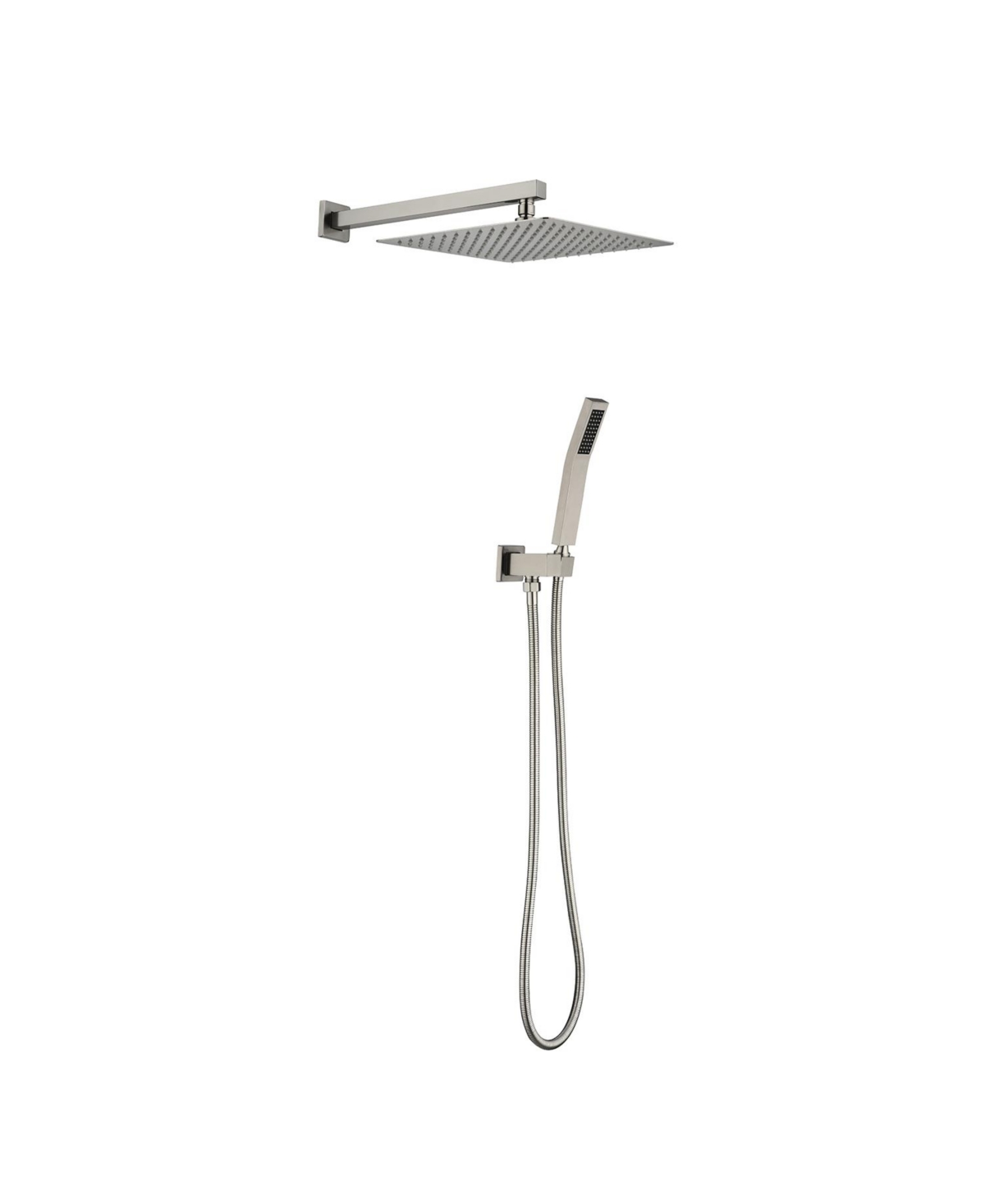 Click here for Busdays 12 Inch Square Rain Shower Head with Handh... prices