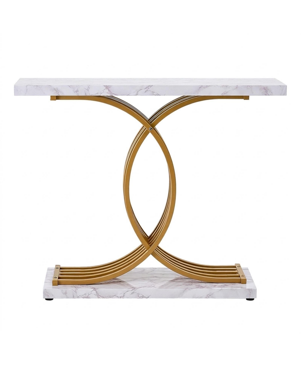 Click here for Sugift Narrow Console Sofa Table  39.4 in  Behind... prices