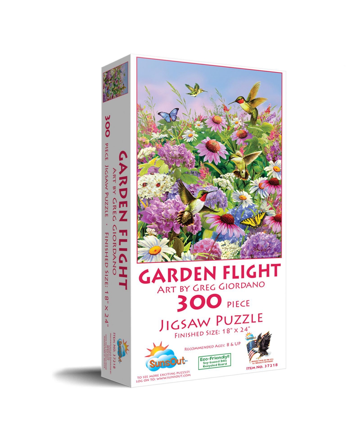 Click here for SunsOut Garden Flight 300 piece Jigsaw Puzzle for... prices