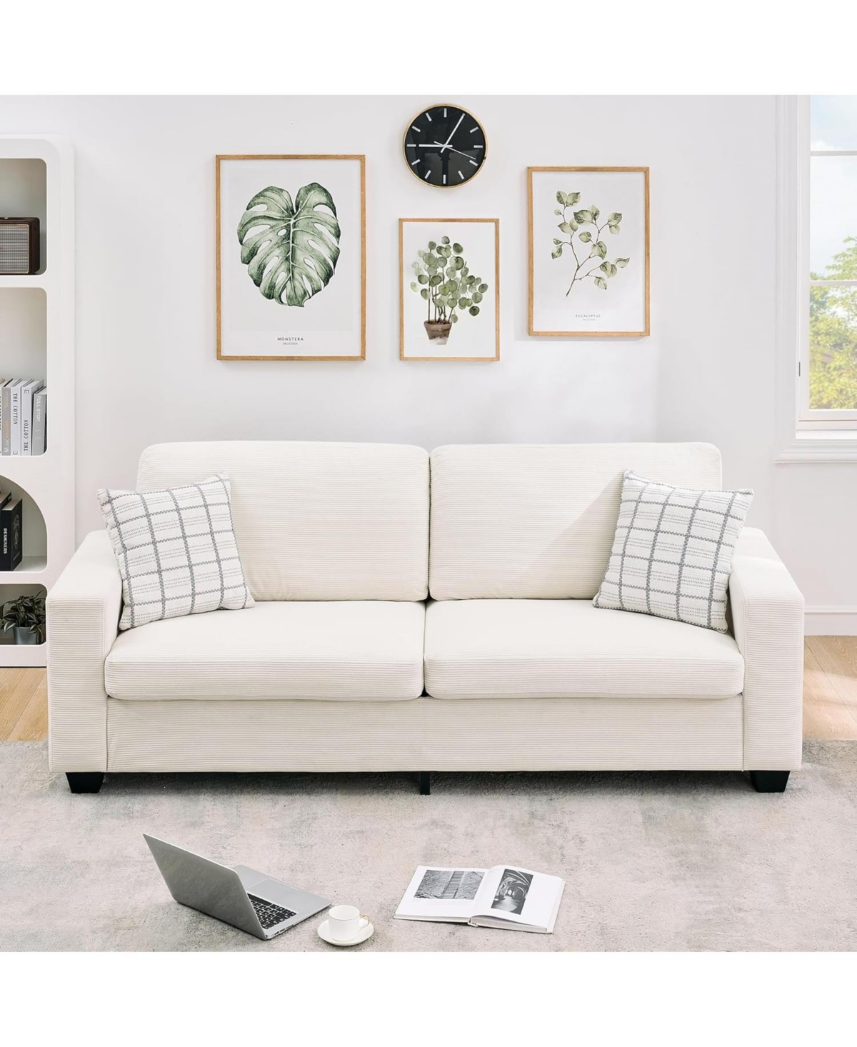 Click here for gaomon Love Seat Couches - Beige prices