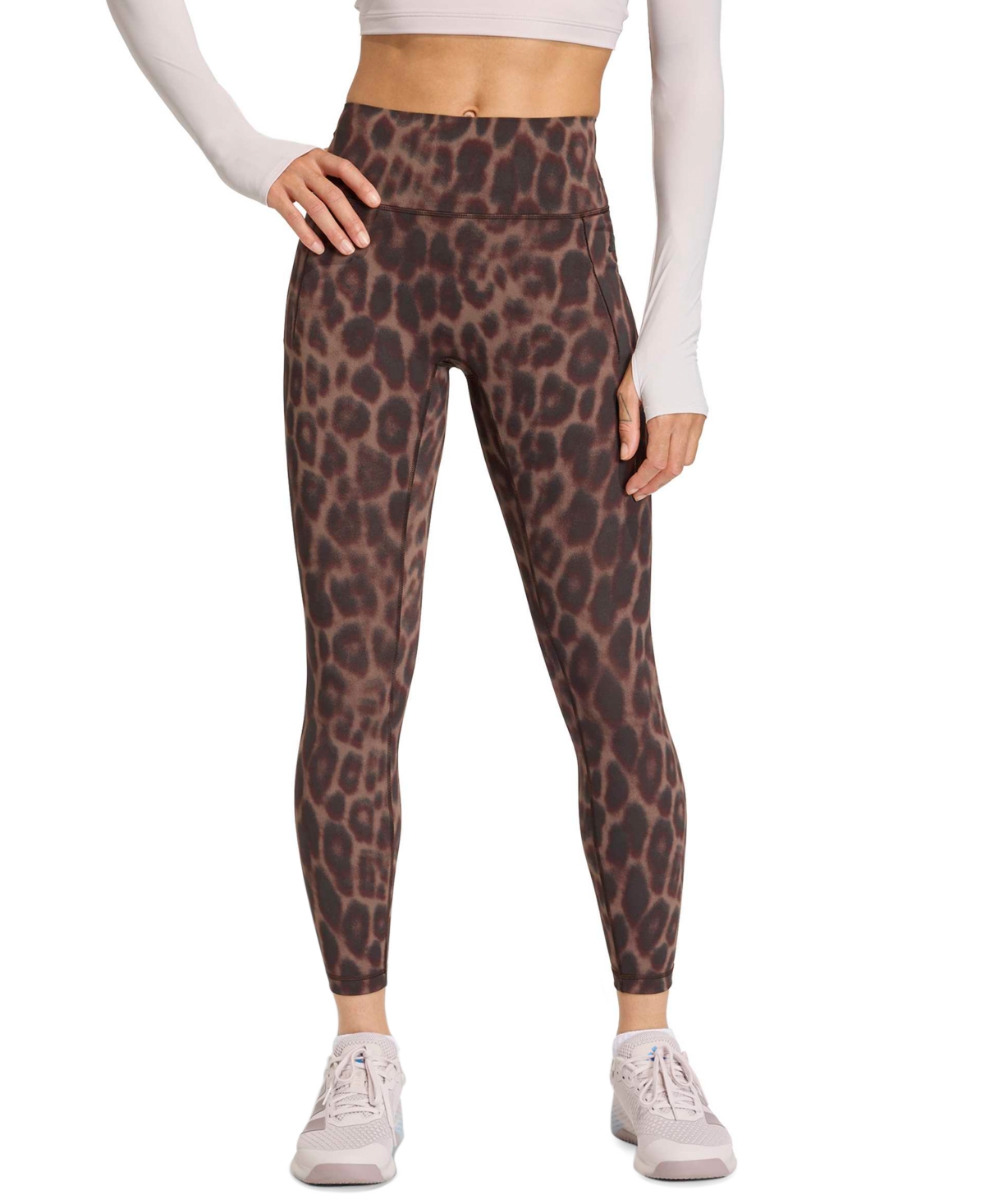 Click here for adidas Womens Optime Leopard 7/8 Leggings - Cheeta... prices