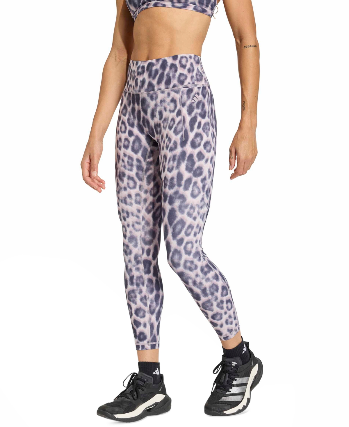 Click here for adidas Womens Optime Leopard 7/8 Leggings - Shadow... prices