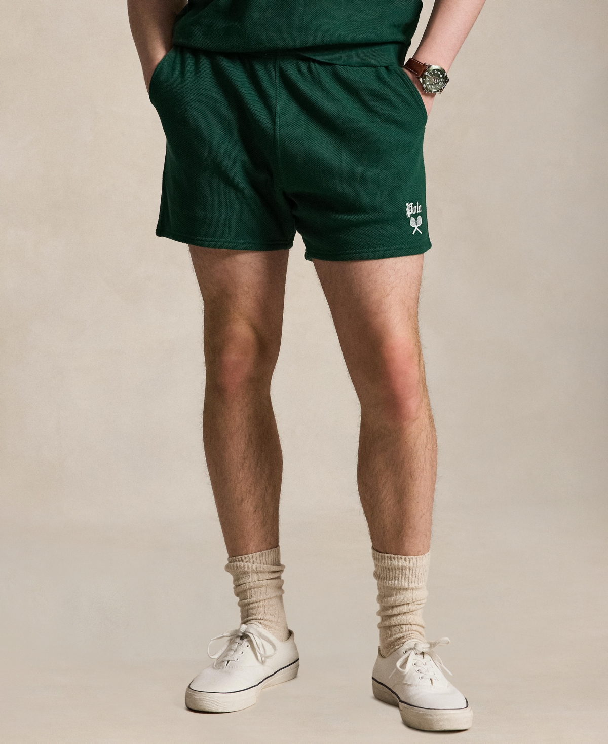 Click here for Polo Ralph Lauren Mens 5-Inch Pointelle Jersey Sho... prices