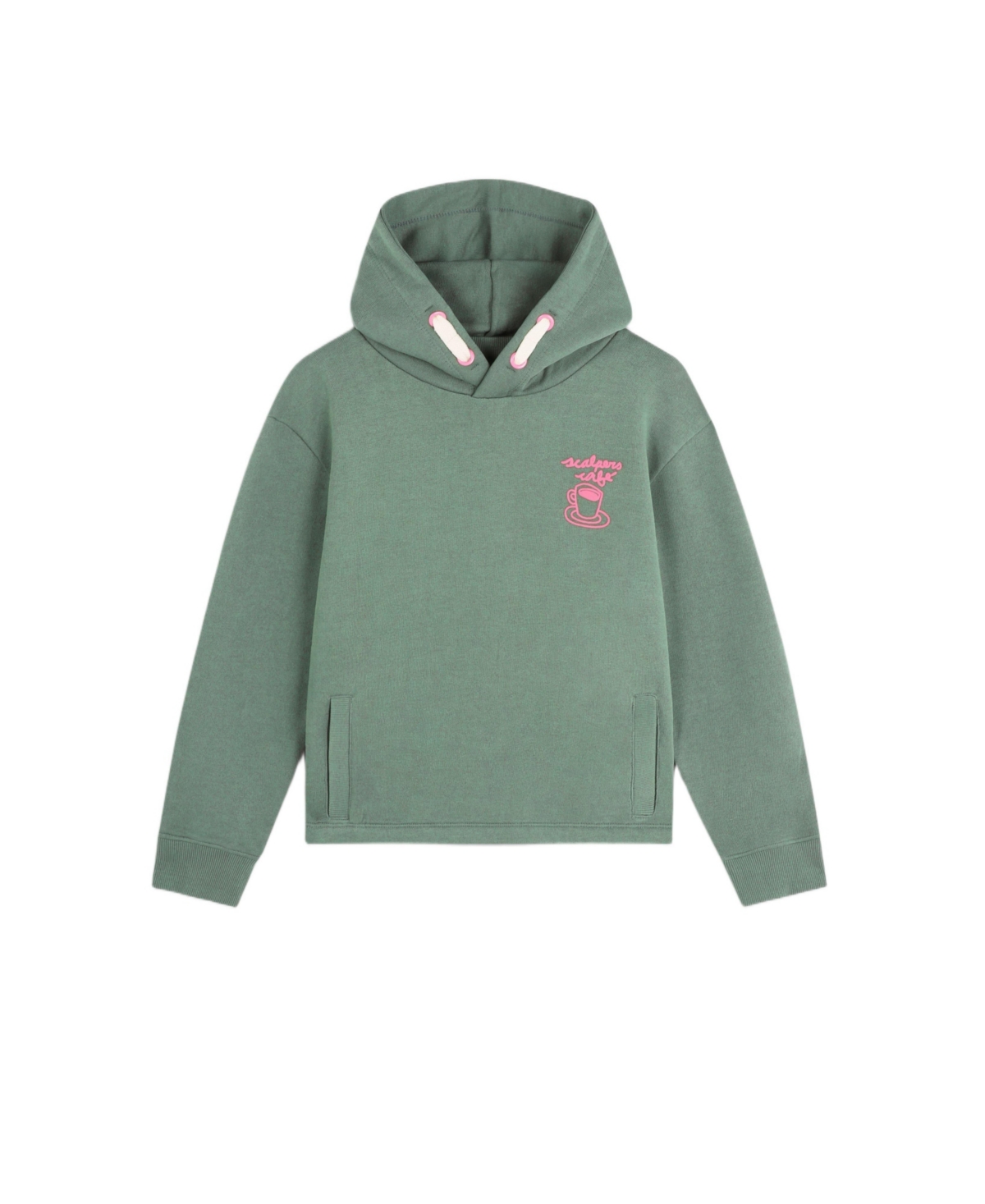 Click here for Scalpers Little Girls Croissant Graphic Hoodie - G... prices