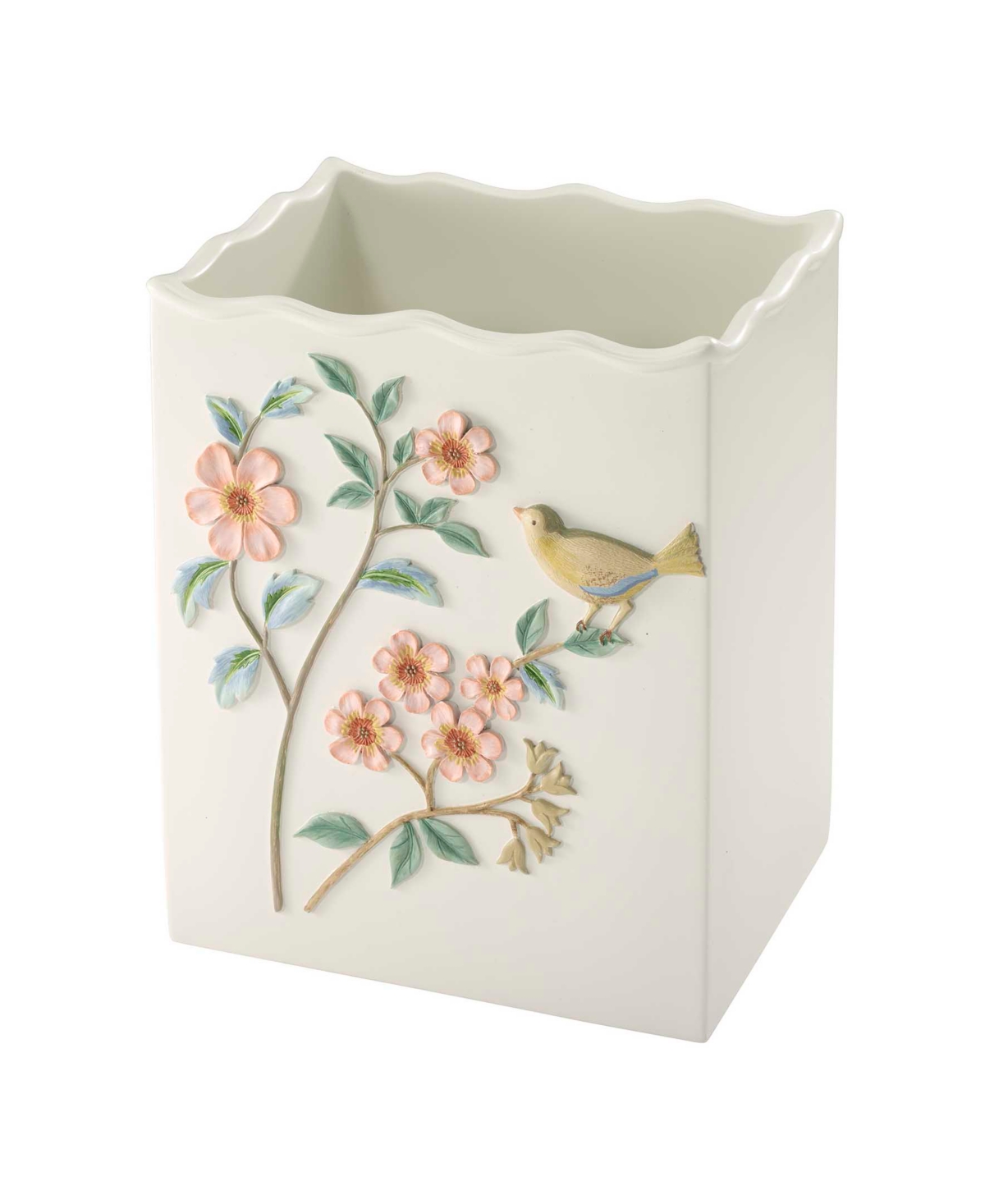 Click here for Avanti Pretty Birds Wastebasket - Multicolor prices