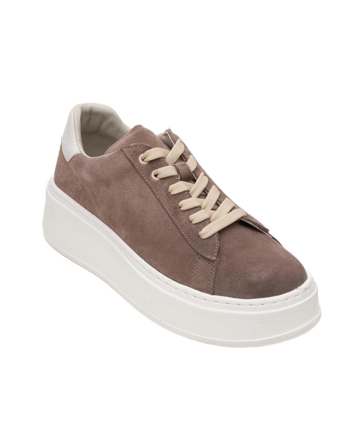 Click here for Forever & Always Shoes Womens Paloma Leather Sneak... prices