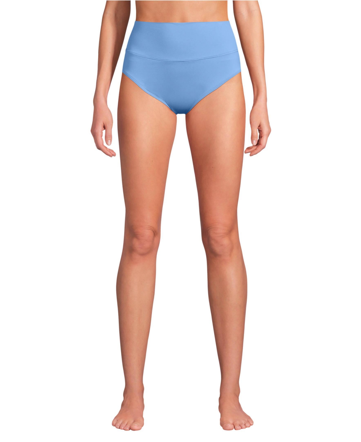 Click here for Lands End Womens Pinchless High Waisted Bikini Bot... prices