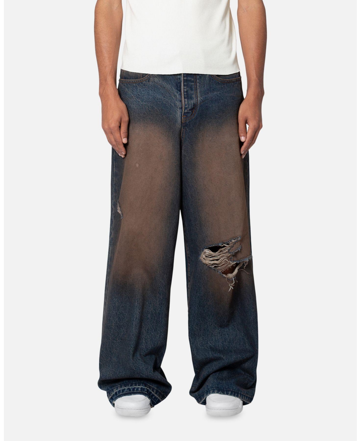 Click here for mnml Mens Rave Washed Jeans prices