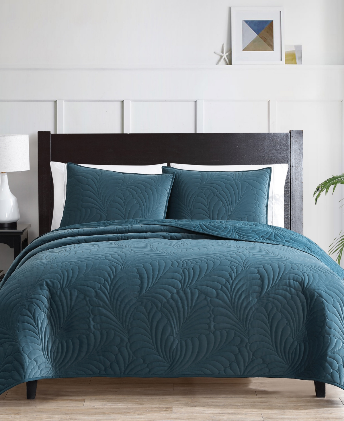 Click here for Riverbrook Home Micah Quilted 3-Pc. Comforter Set... prices