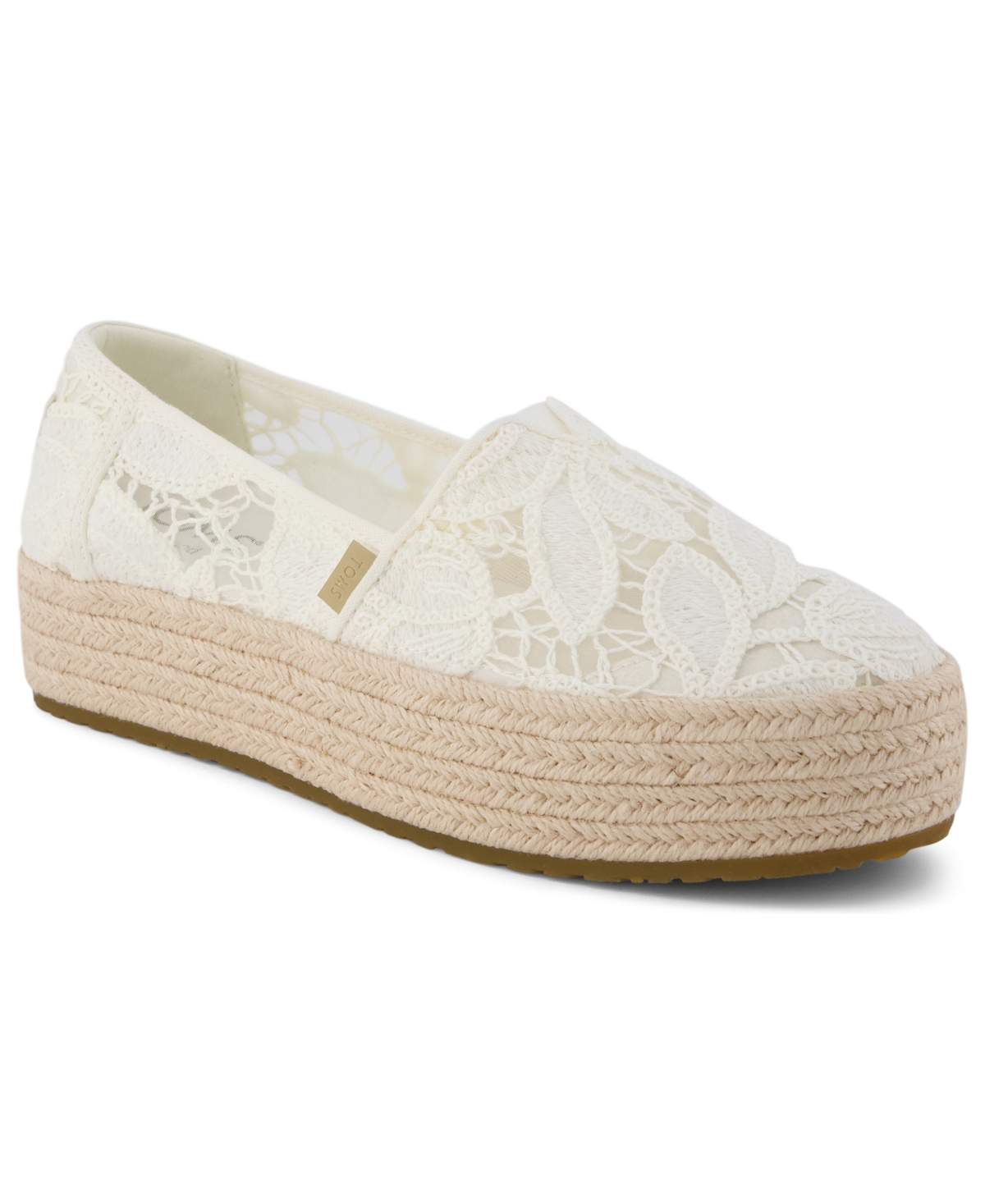Click here for Toms Womens Valencia Platform Espadrille Slip-On S... prices
