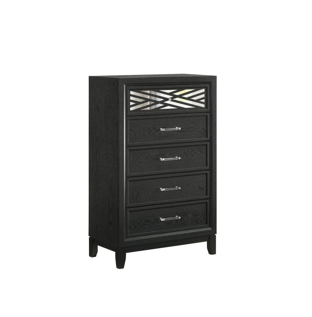 Click here for New Classic Furniture Obsidian Chest - Black prices