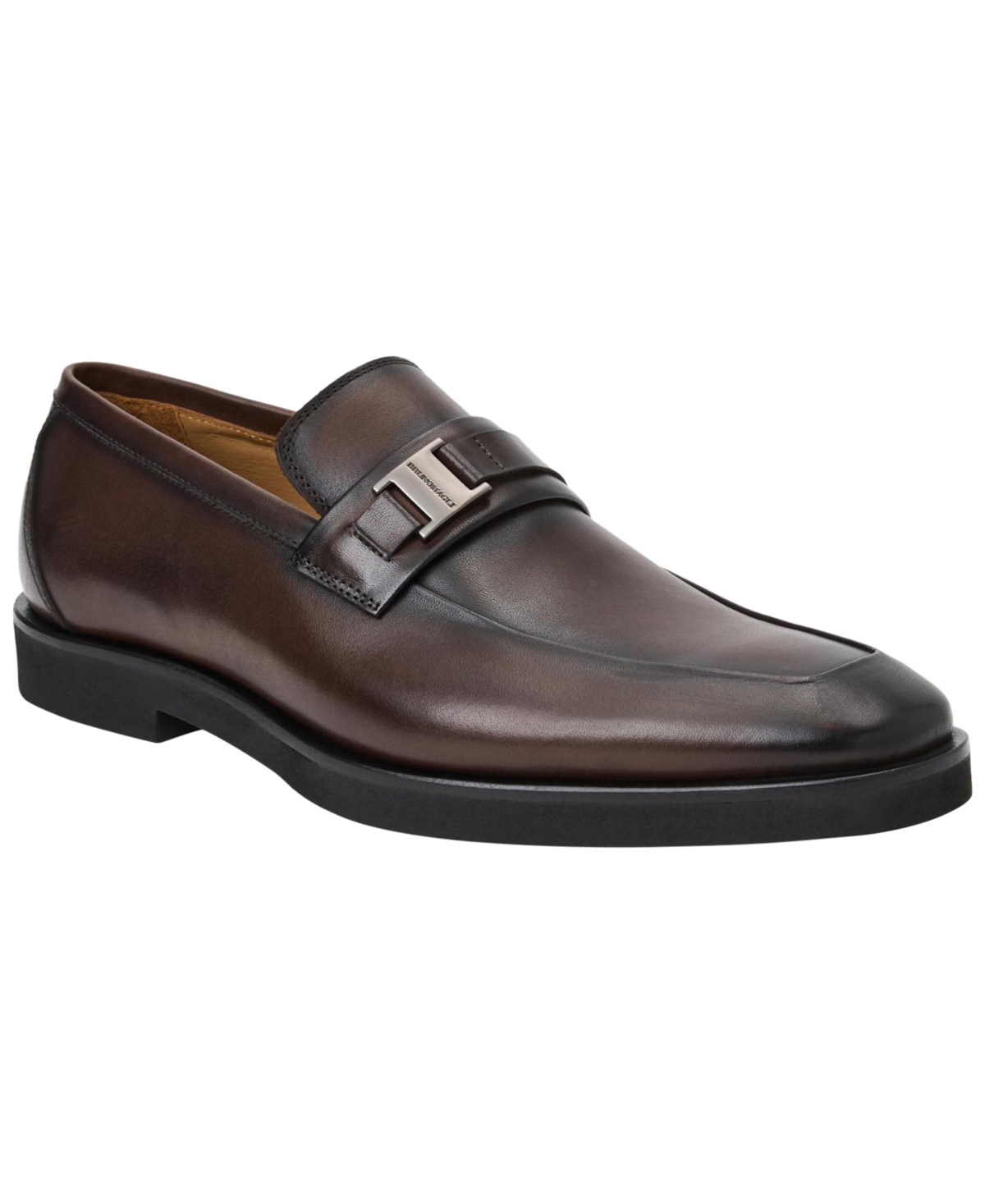Click here for Bruno Magli Mens Roma Slip-On Loafers - Dark Brown... prices