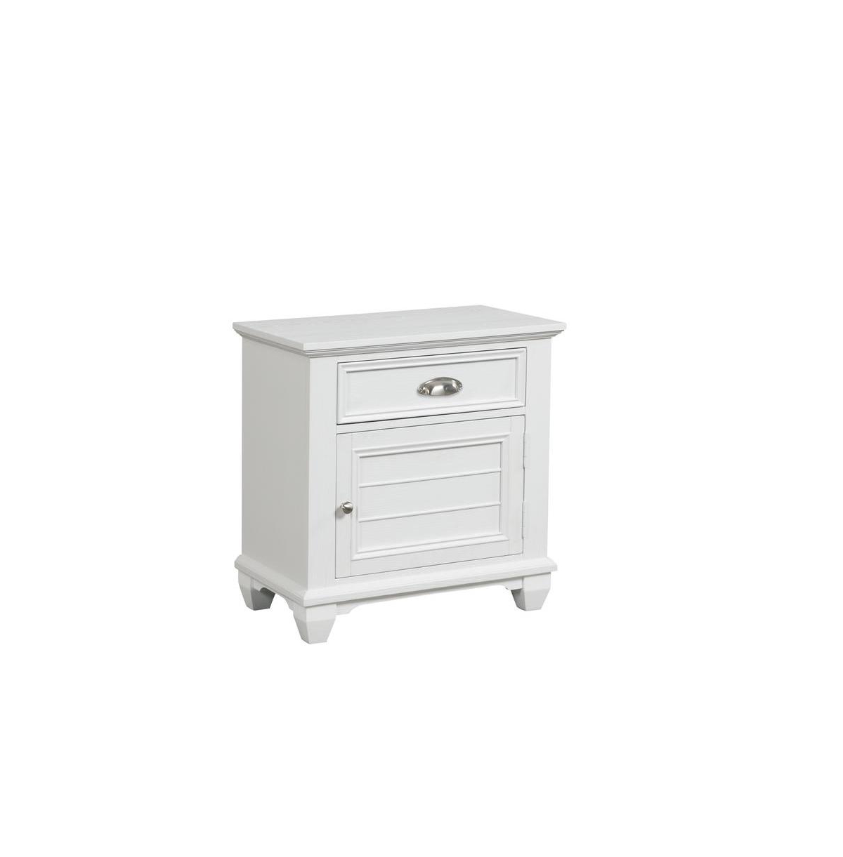 Click here for New Classic Furniture Jamestown Nightstand - White prices