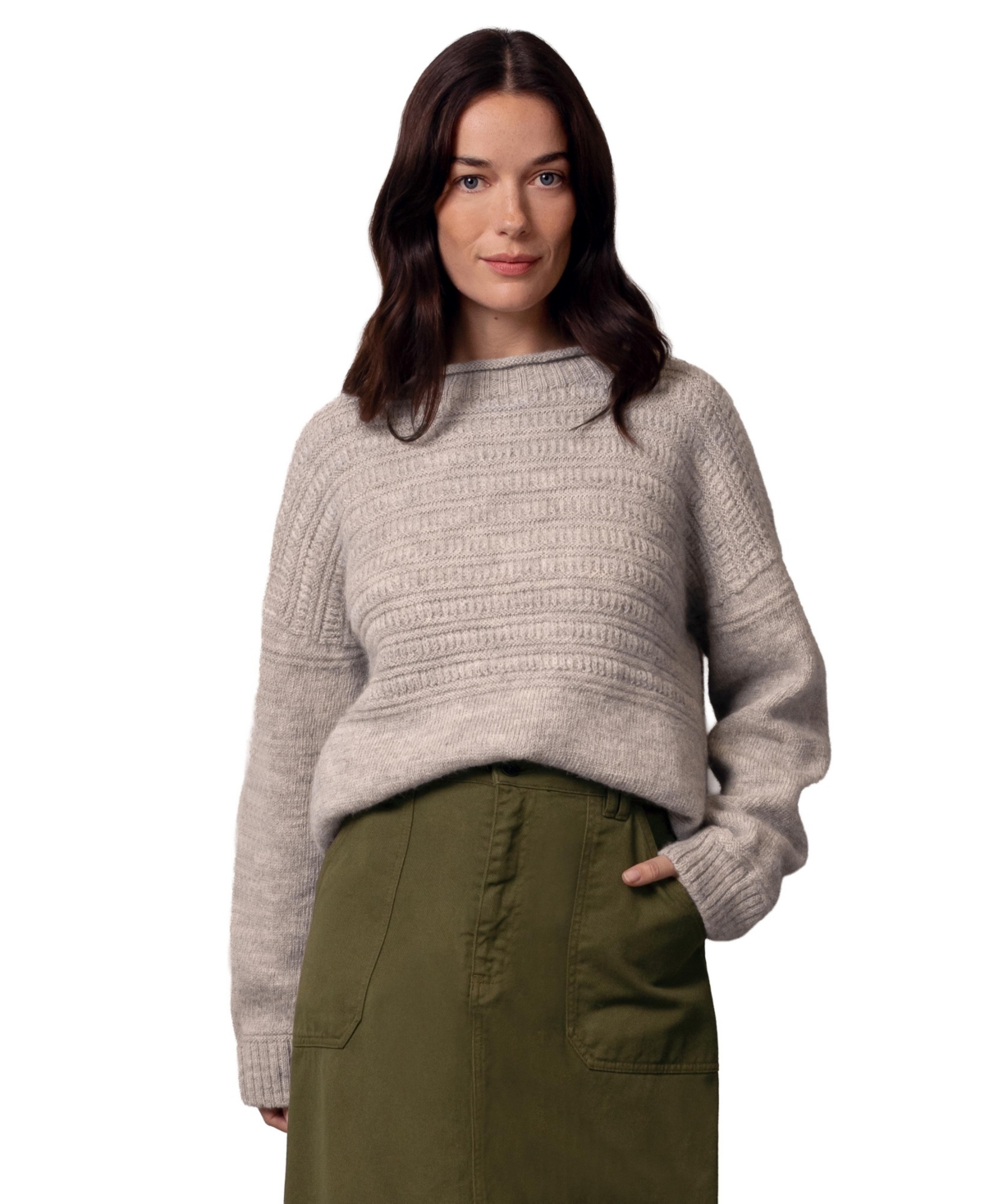 Click here for Celtic & Co. Womens British Heritage Gansey Sweate... prices