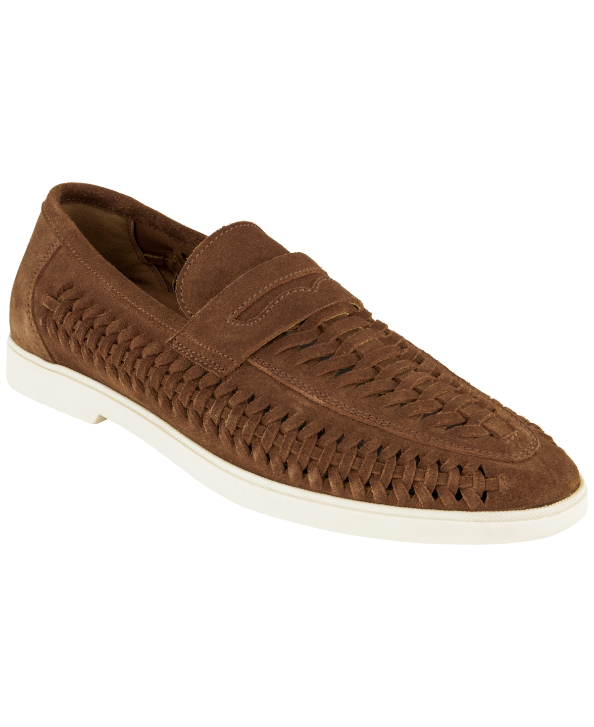 Click here for Karl Lagerfeld Mens Slip-on Penny Loafers - Cognac prices