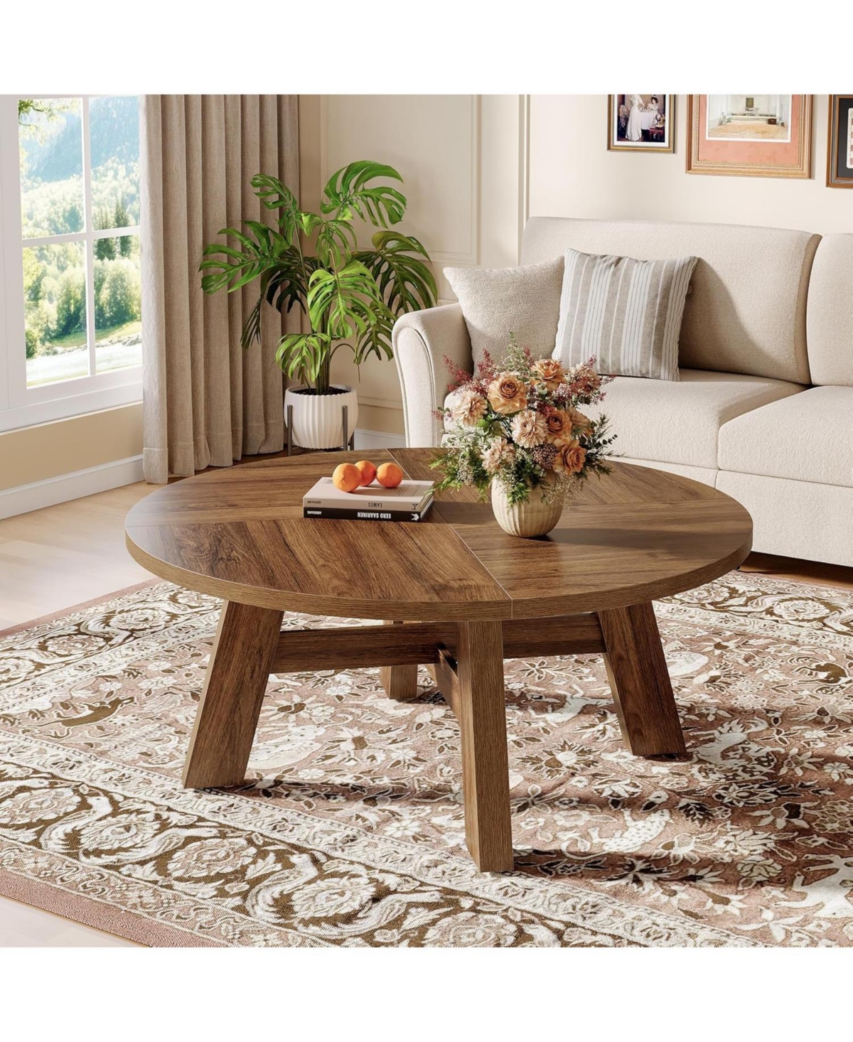 Click here for Tribesigns Round Coffee Table  39" Mid Centur... prices
