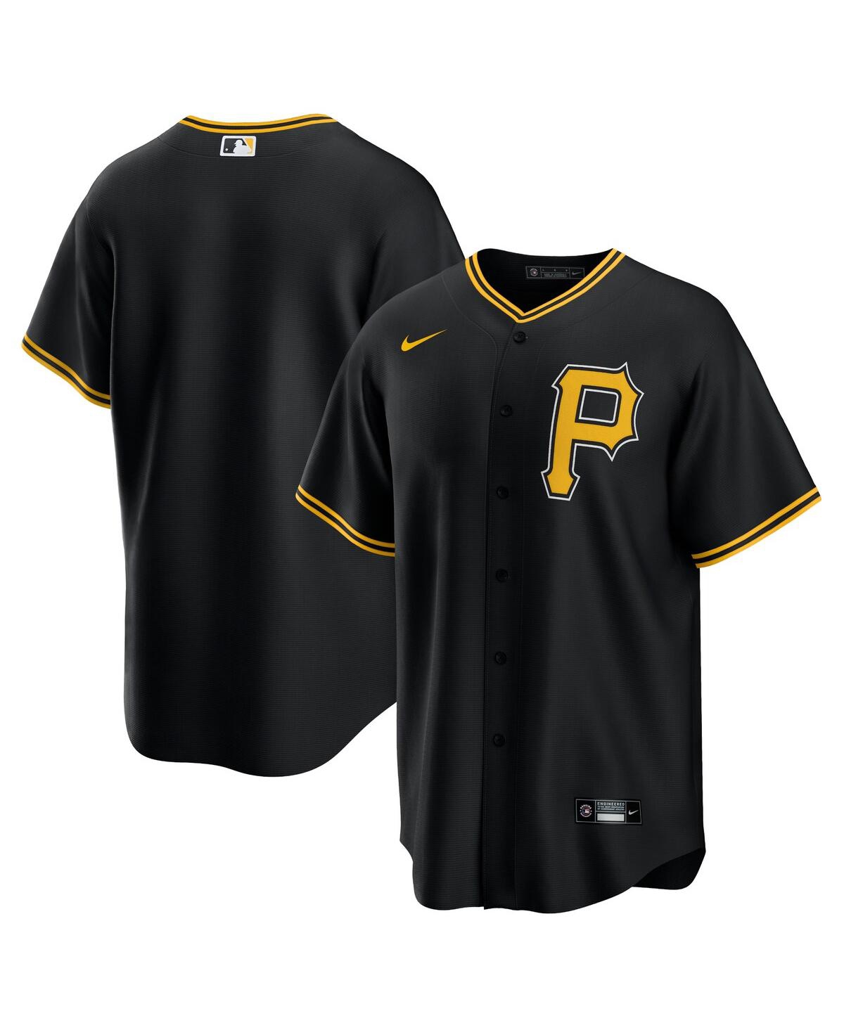Click here for Nike Mens Black Pittsburgh Pirates Alternate Repli... prices