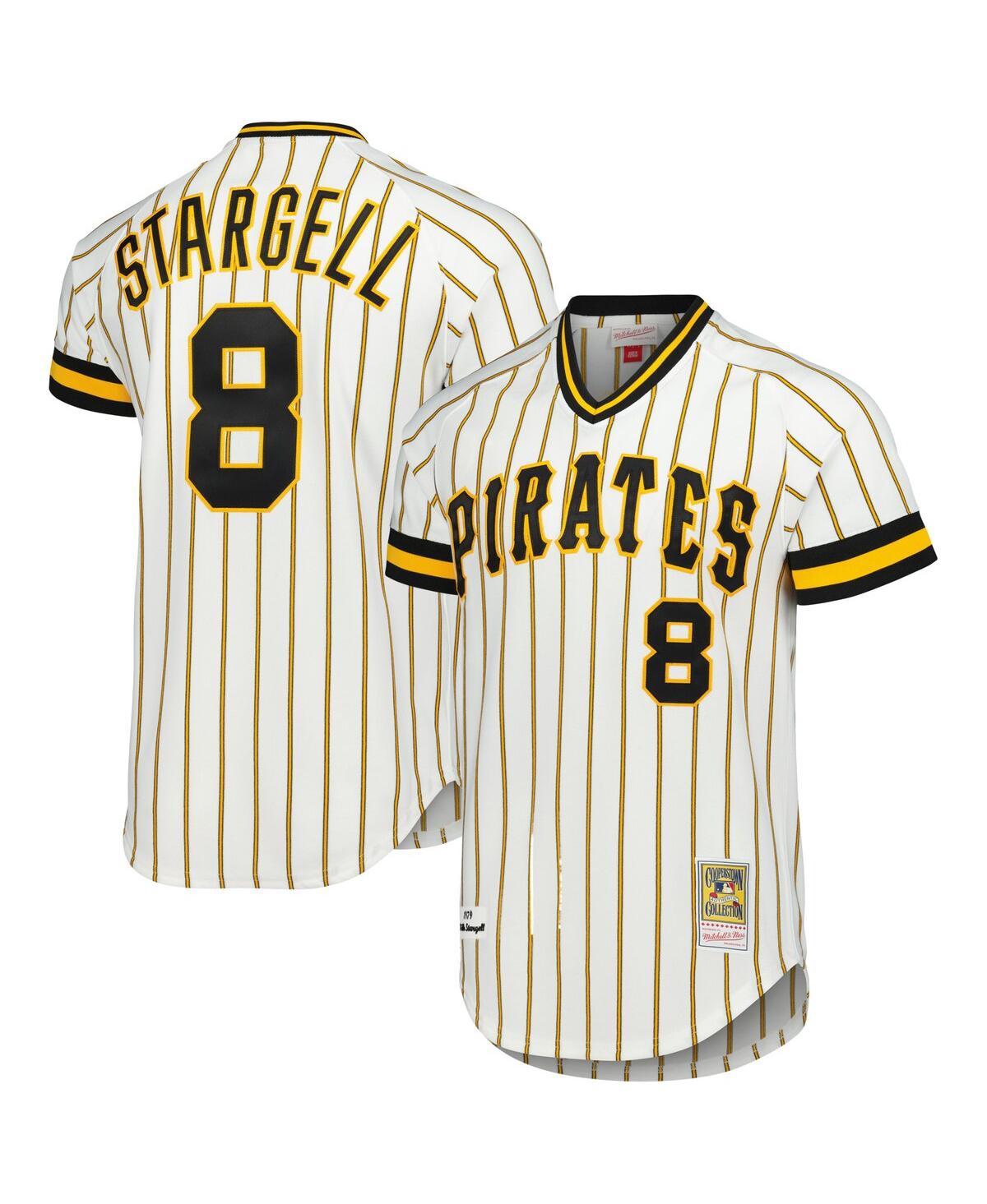 Click here for Mitchell & Ness Mens Willie Stargell White Pittsbu... prices