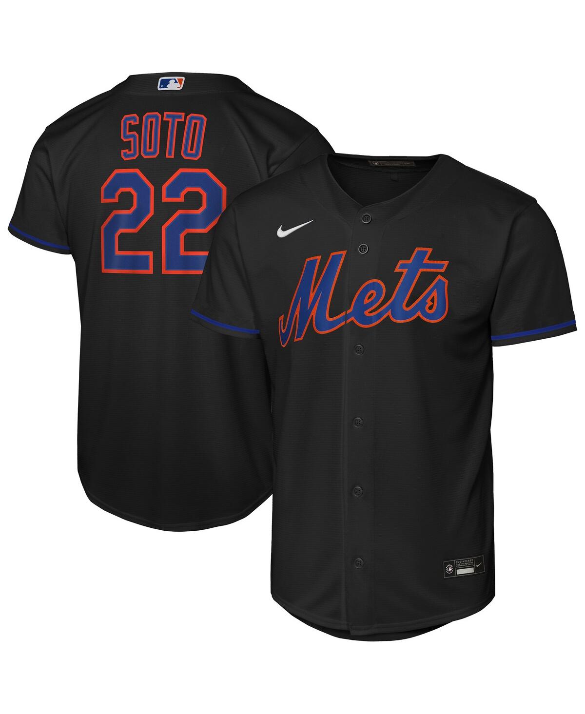 Click here for Nike Big Boys and Girls Juan Soto Black New York M... prices