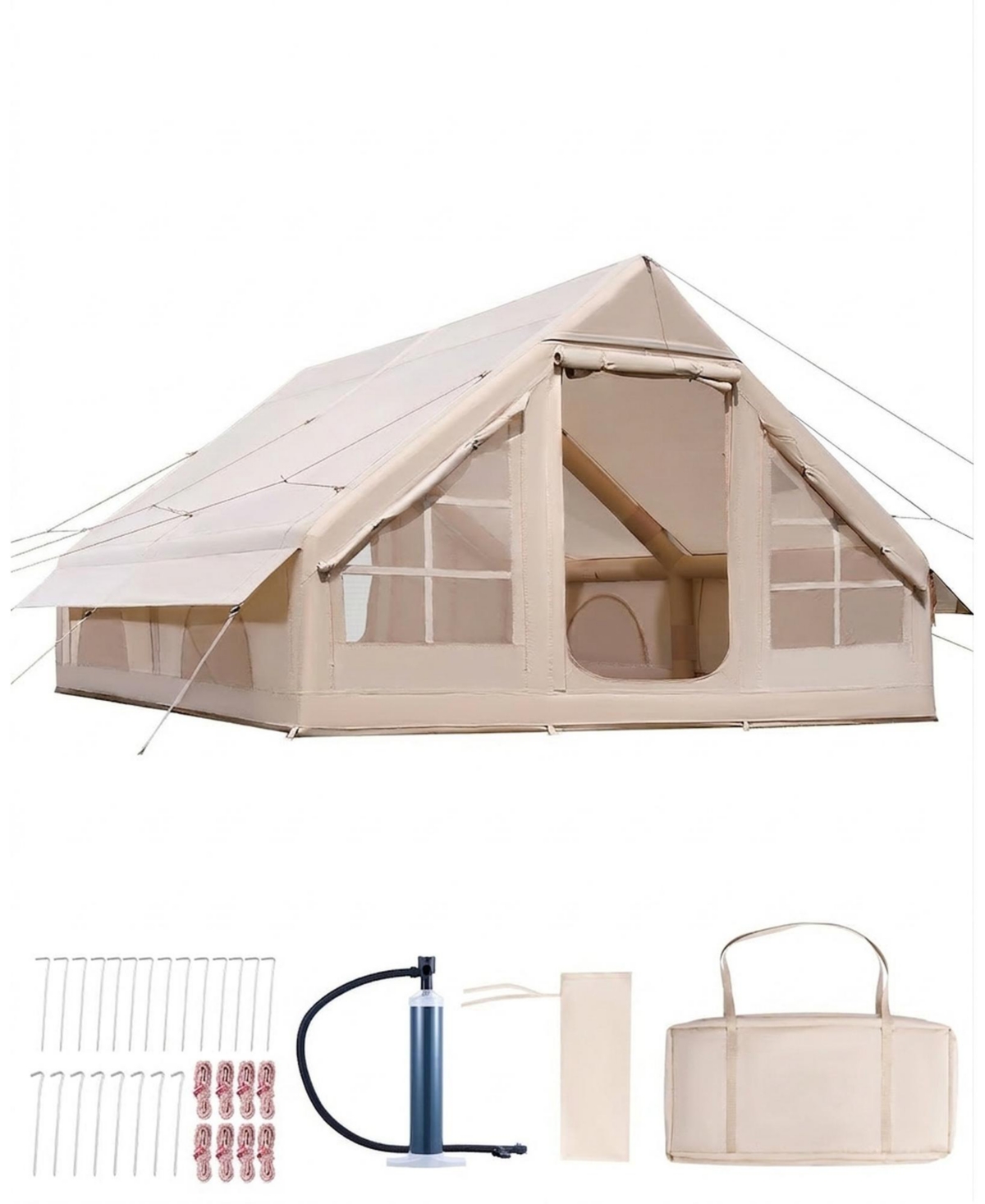 Click here for Skonyon Inflatable Camping Tent for 5-8 Person Eas... prices