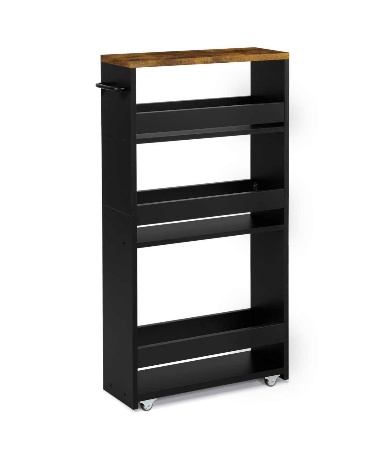 Click here for Gnuadz 4-Tier Slim Slide-Out Rolling Storage Cart... prices