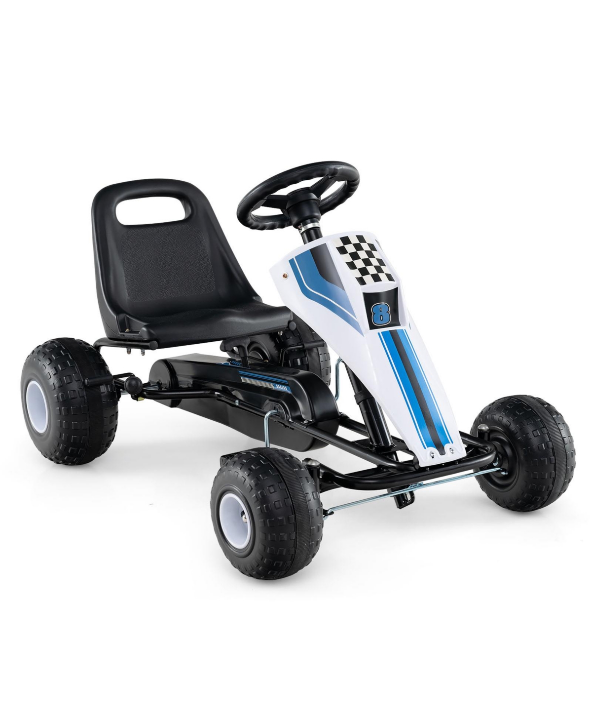 Click here for Slickblue 4 Wheel Kids Go Kart Pedal Ride On with... prices