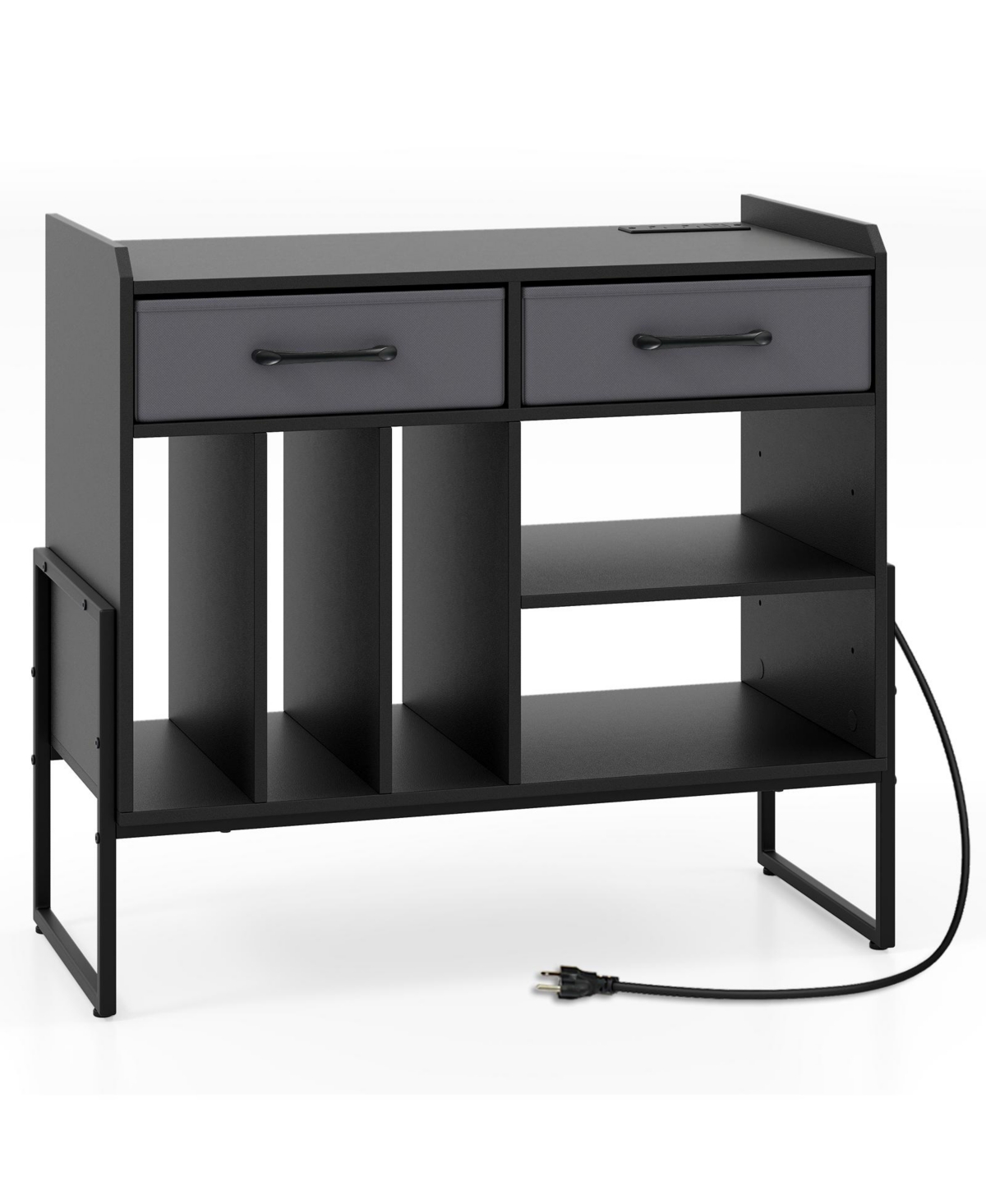 Click here for Gouun Large Mid-Century Record Player Stand with C... prices